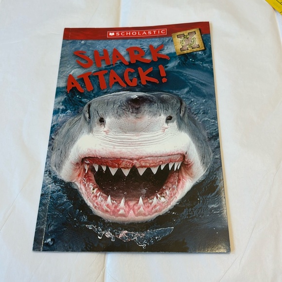 Scholastic | Accents | Copy 500 Shark Attack Book Only Excellent Clean ...